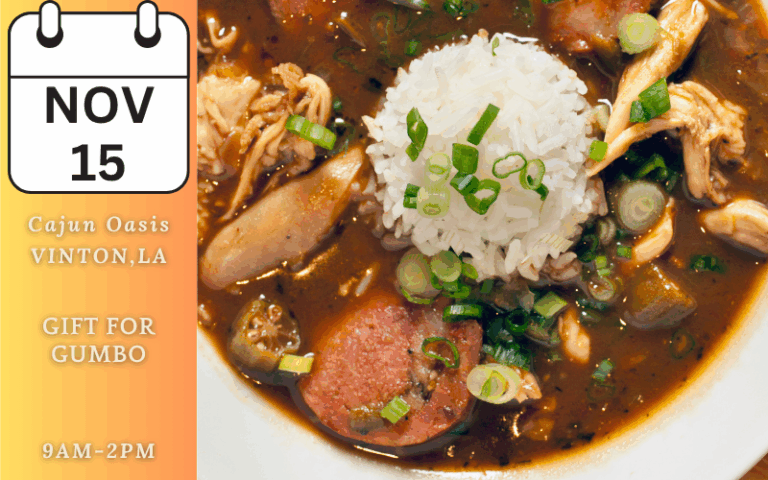 Annual Gifts for Gumbo Cook-Off - Cajun Oasis R.V. Resort